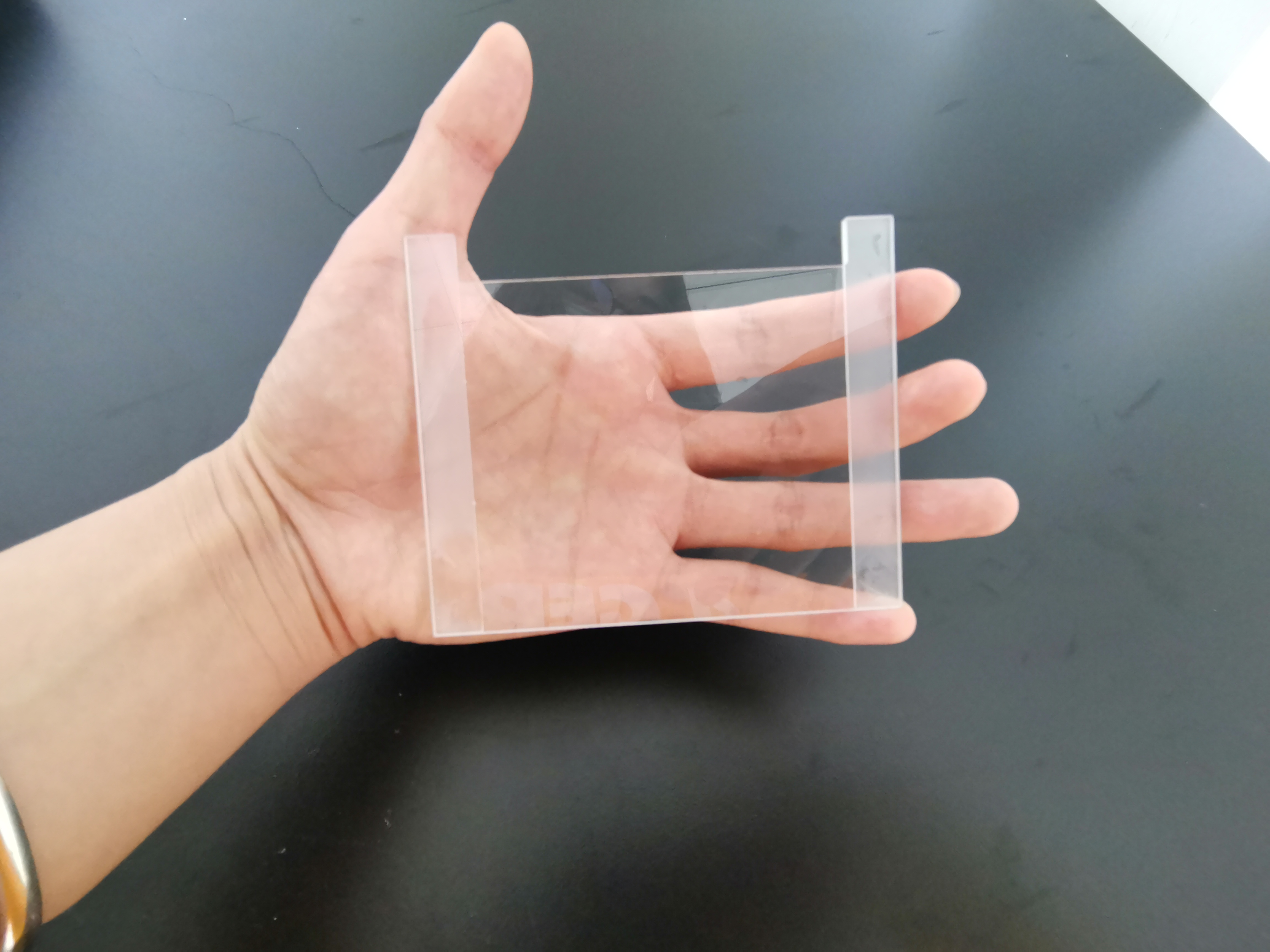 Western Blot Gel Electrophoresis Glass plate 1.5mm Concave Plate Fit ...